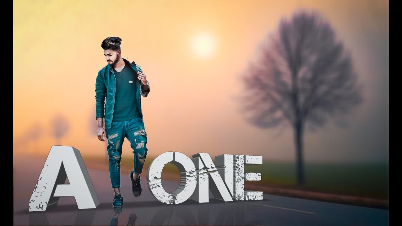 Alone boy photo editing || picsArt || Lightroom || 🔥🔥 - YouTube