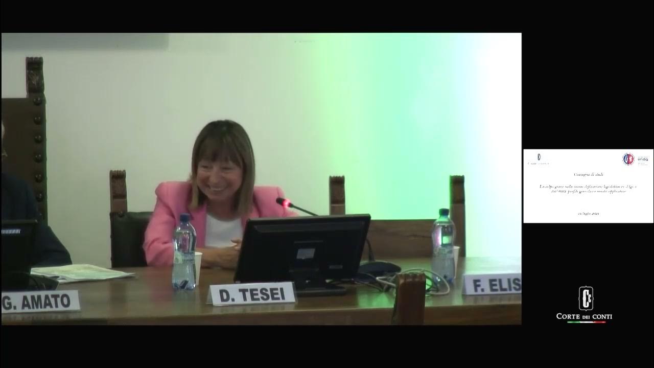 18/7/24 La colpa grave nella nuova definizione d.lgs 36/2023: profili giuridici e novità ...