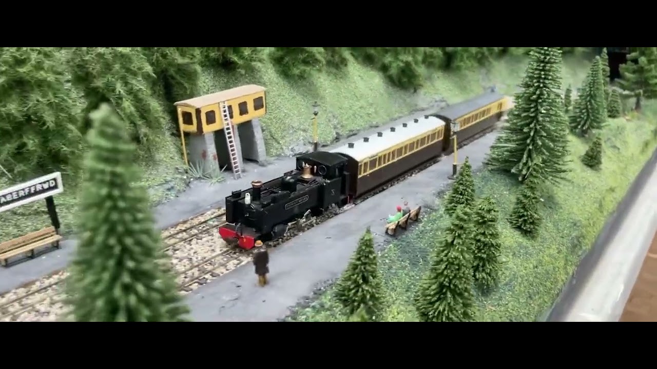 Bron Aberffrwd layout at the Aberystwyth Model Railway Exhibition ...