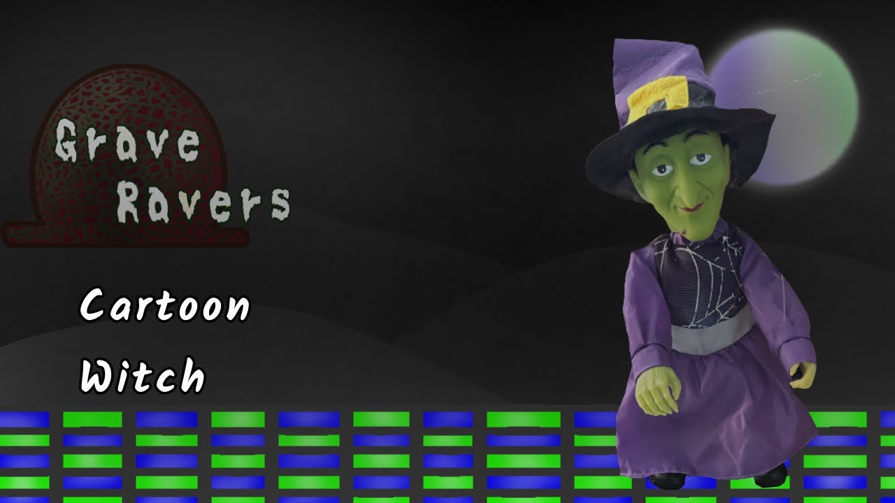 (Gemmy) Groovin’ Ghoulies - Cartoon Witch - Wild Ones (2015) - YouTube
