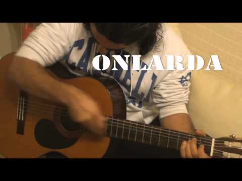 Gitar çalmak - Onlarda Bizde