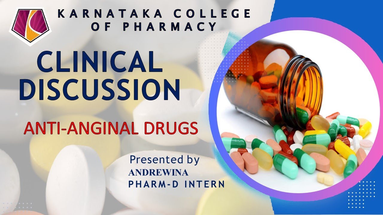 ANTI-ANGINAL DRUGS ~ BY- ANDREWINA [PHARM-D INTERN] - YouTube