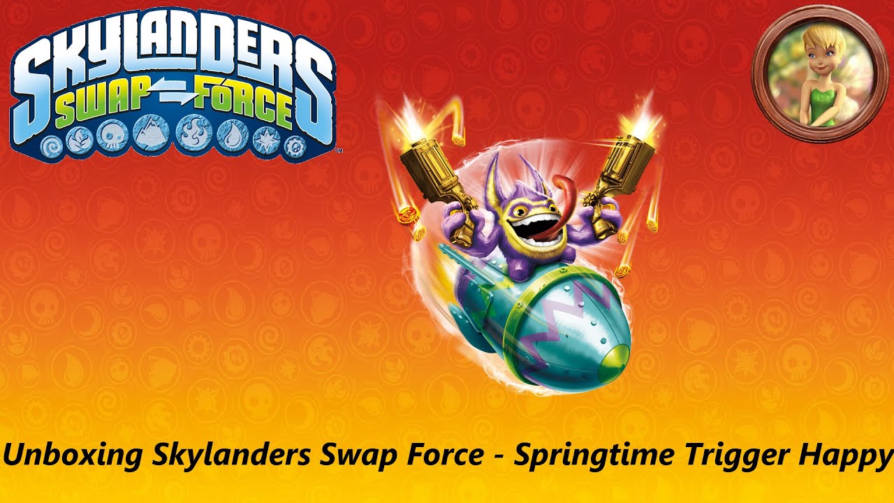 Unboxing Skylanders Swap Force - Springtime Trigger Happy - YouTube