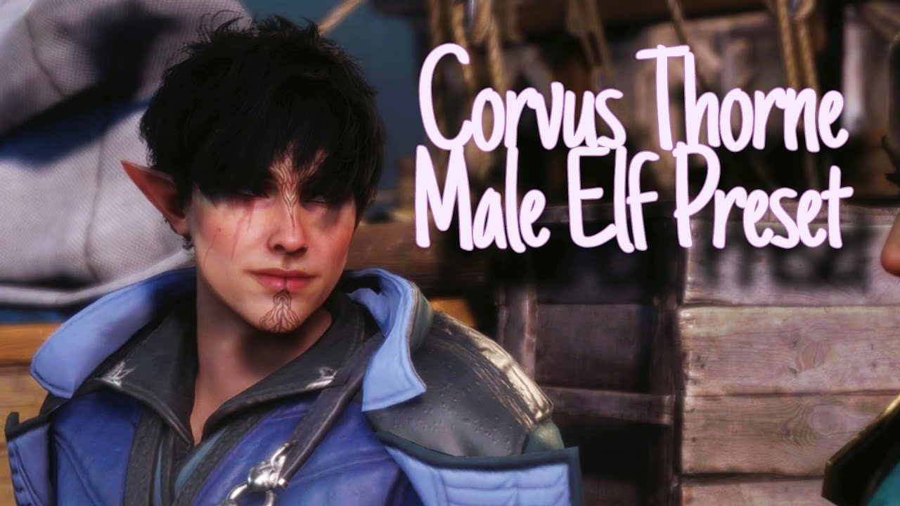 Dragon Age Veilguard - Cute Male Elf Sliders 🧝🏻‍♂️ - YouTube
