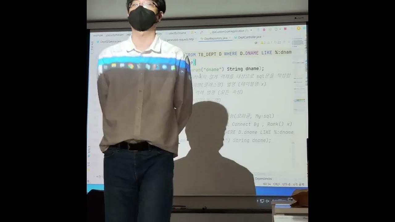 20230503 7교시 New Project React sqldeveloper Docker Desktop IntelliJ IDEA JPACustomExam - YouTube