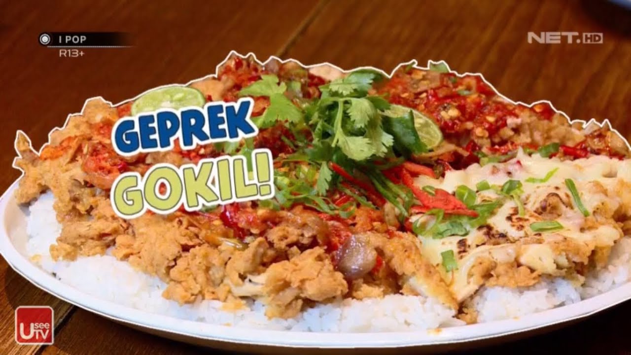 Ada loh makanan se uni ini, Namanya Geprek Gokil - iPop NET TV - YouTube