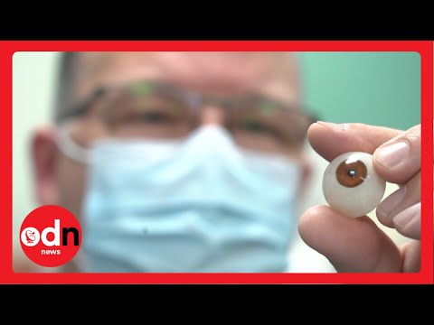 3D Vision: The World's FIRST 3D-Printed Eye in Action