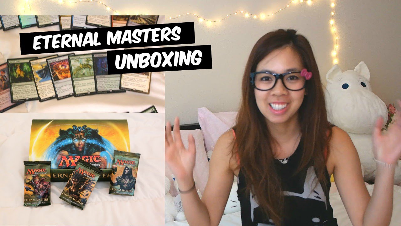 ETERNAL MASTERS BOOSTER BOX UNBOXING - OPEN PACKS MAGIC THE GATHERING ...