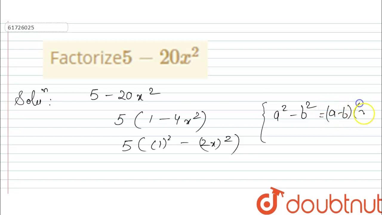 factorize-5-20x-2-youtube
