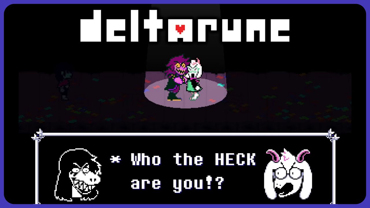 Ralsei reveals the truth about the Dark World - Deltarune Chapter 3 ...