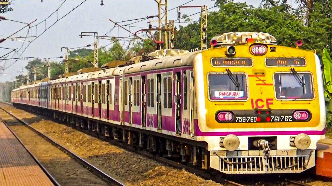 Three beautiful ICF MEDHA Local Trains made an entrance in to the ...