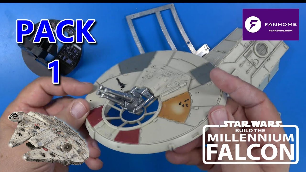 Star Wars Millennium Falcon Introduction and Stages 1 & 2 By FanHome ...