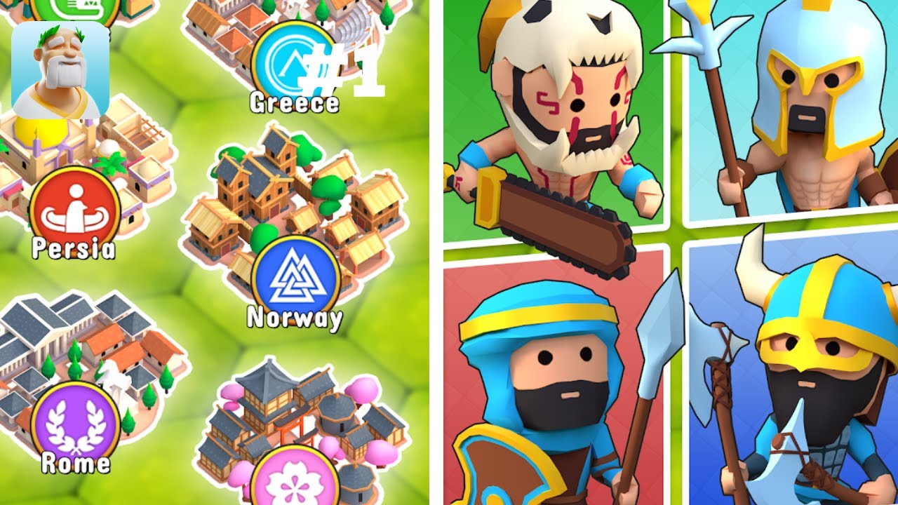 Civilization Hex: Tribes Rise- Hyper Hybrid Casual - Gameplay ...