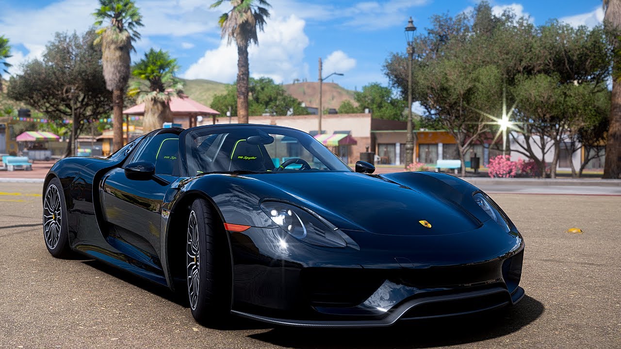 1000HP Porsche 918 Spyder Flat out - Free roam Gameplay | Forza Horizon ...