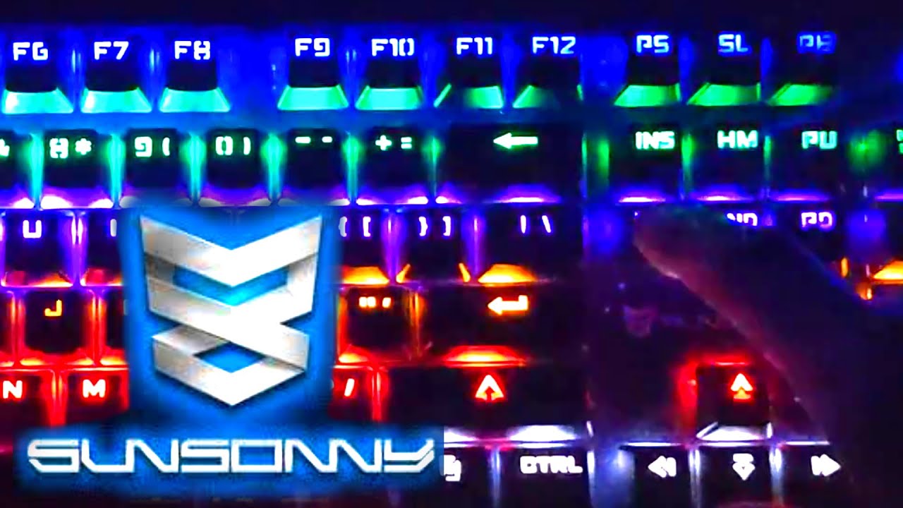 Sunsonny Mechanical Keyboard LED Light Combinations, One of the Best ...
