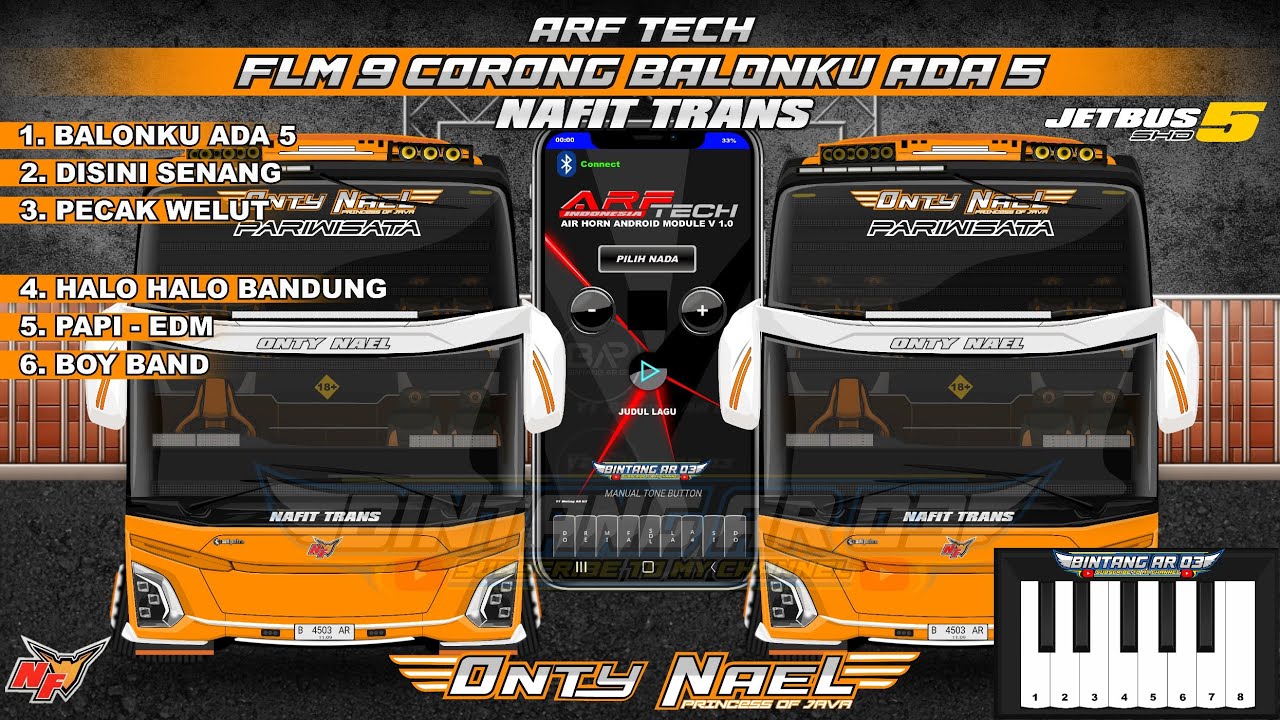 NADA TELOLET 9 CORONG BAL0NKU ADA LlMA ARF TECH NAFIT TRANS ONTY NAEL ...