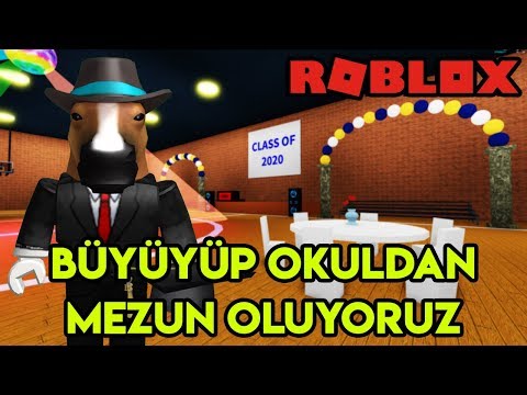 🎓 Büyüyüp Okuldan Mezun Oluyoruz 🎓 | Growing Up | Roblox Türkçe