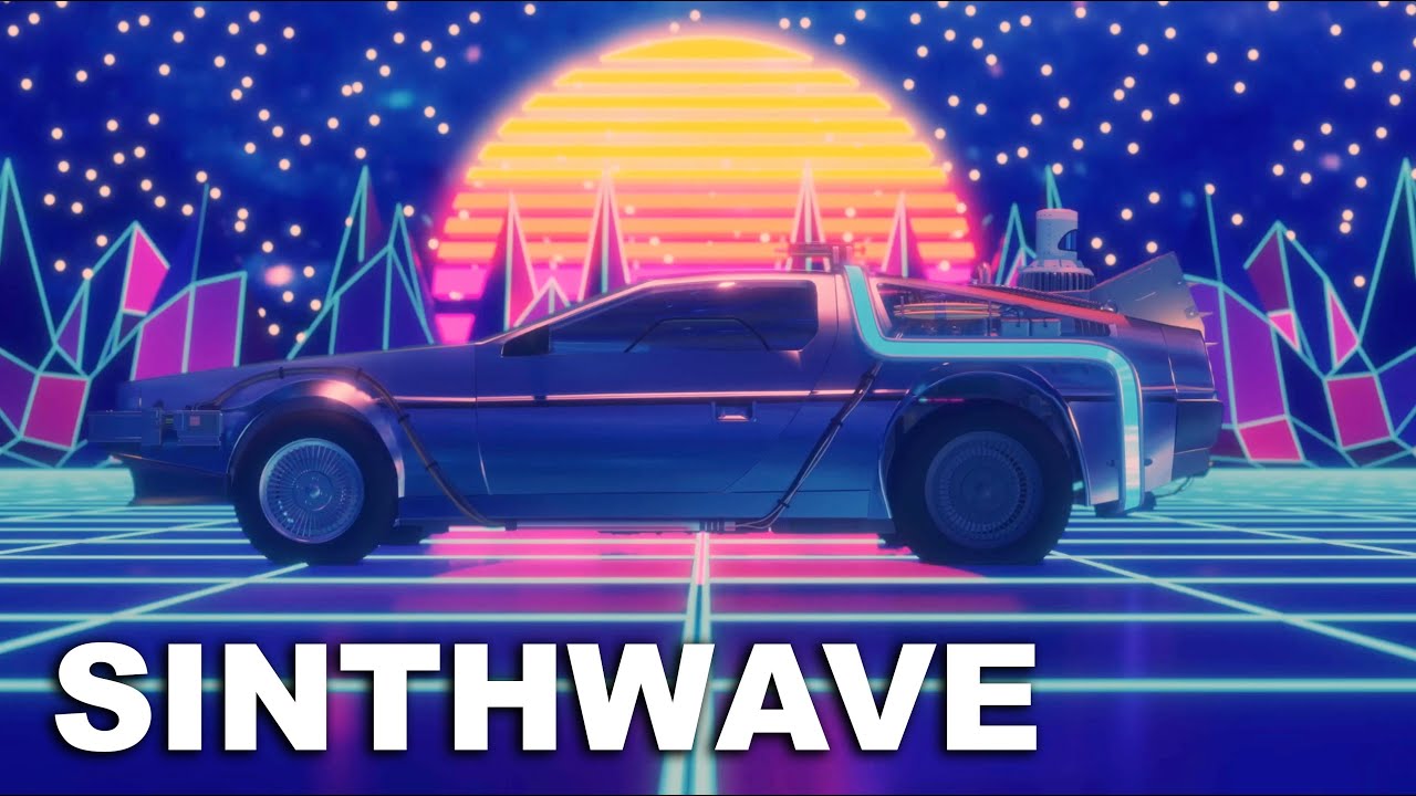 SYNTHWAVE Retro Music from the Future. RetroWave mix Full immersion ...
