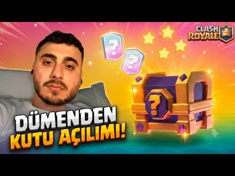 EVRİM ÇIKARDIM KUTU AÇILIMI - CLASH ROYALE 