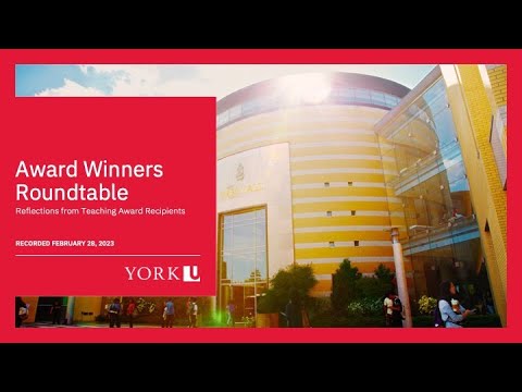 Award Winners Roundtable: Reflections from Teaching Award Recipients (Feb 28, 2023) - YouTube