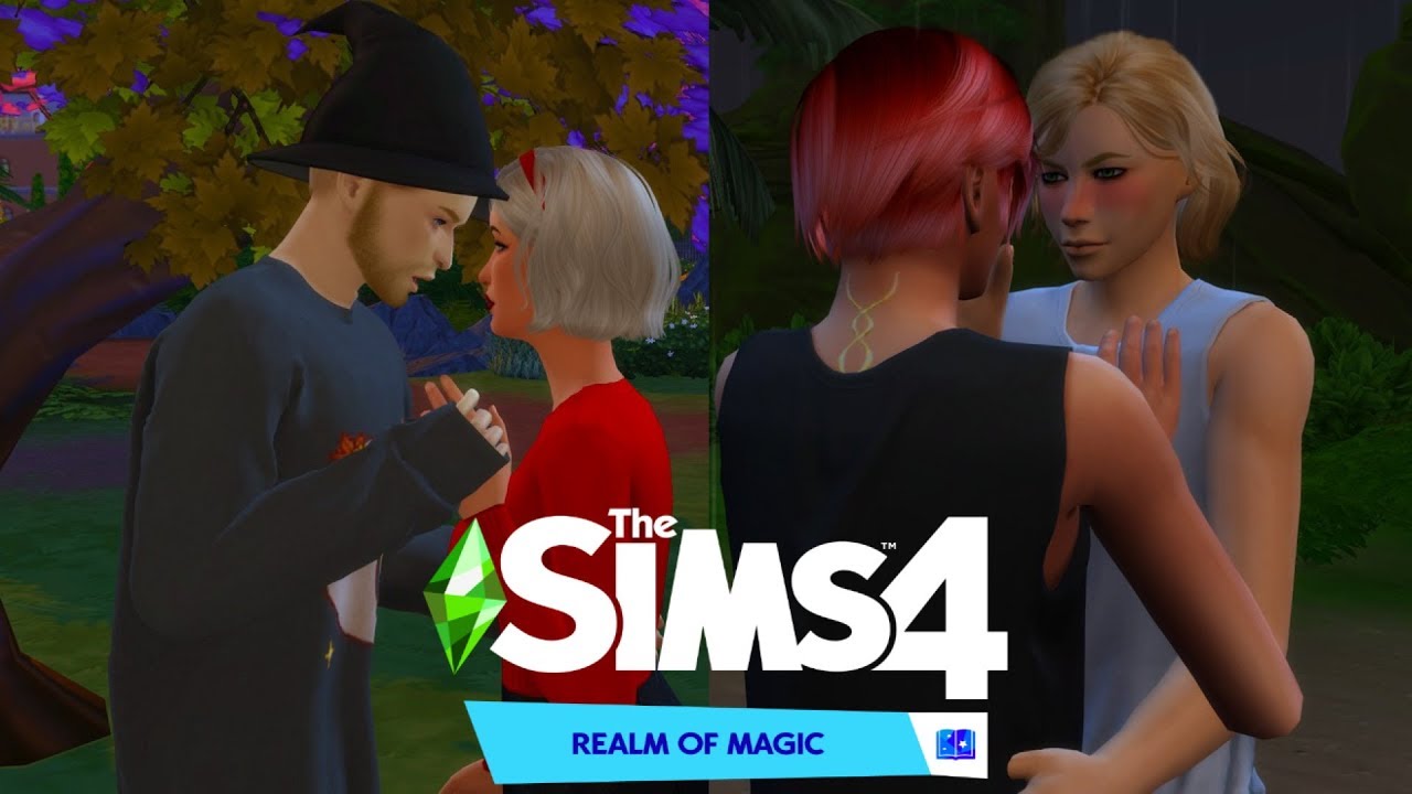 Sleeping With A Sage | The Sims 4 Realm Of Magic🔮 (Part 8) - YouTube