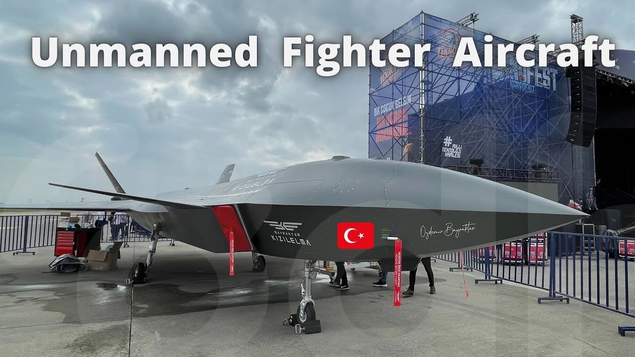 Turkey's Unmanned Fighter Aircraft In Detail | Bayraktar Kızılelma | in ...