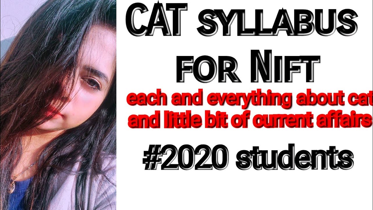 #nift, each and everything about cat syllabus nift and little bit of ...