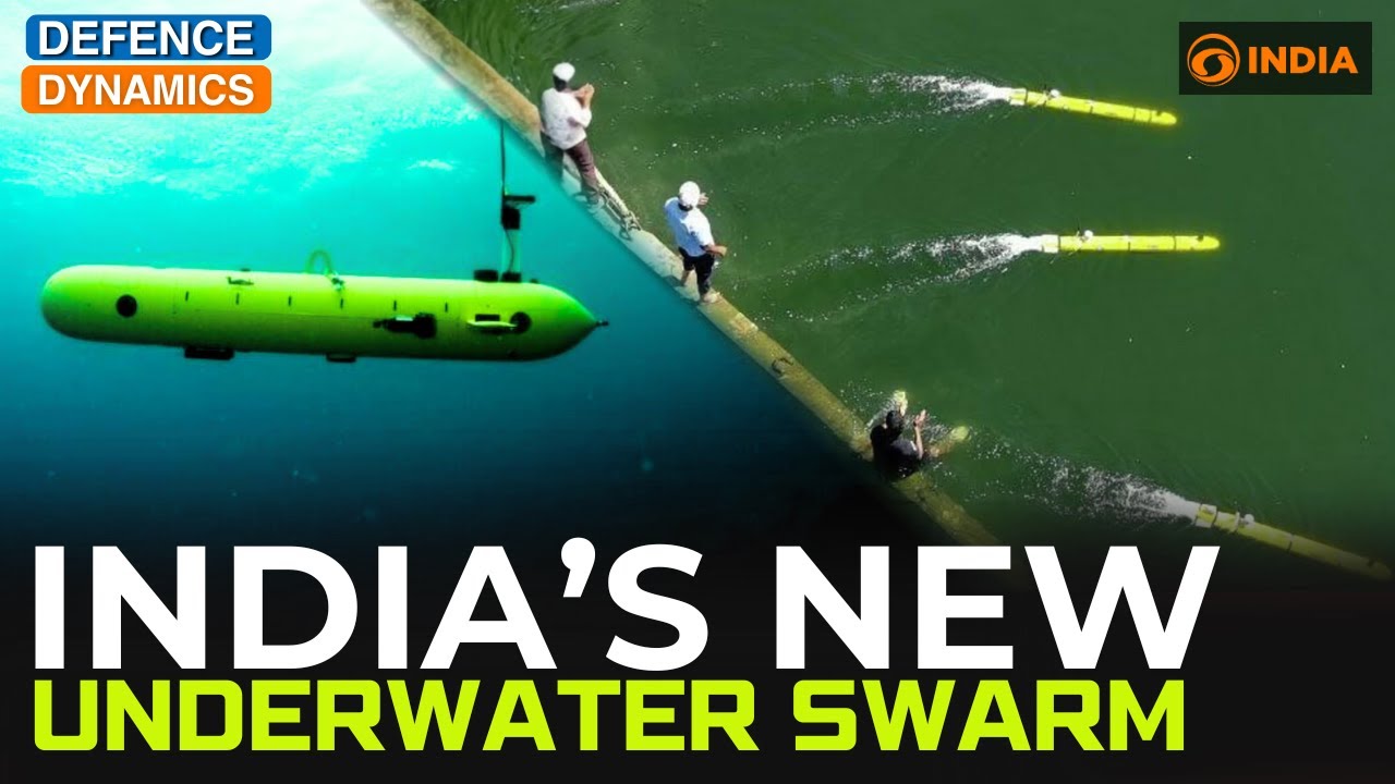 India’s New Underwater Swarm | Defence Dynamics - YouTube