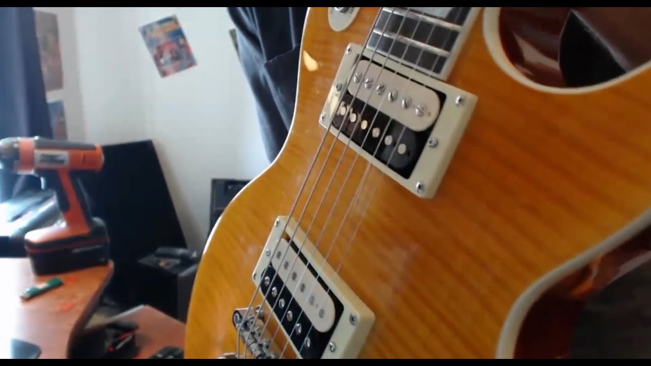 IronGear Tesla Shark (te-SLASH-arks) Pickups Sound Demo on China Les ...