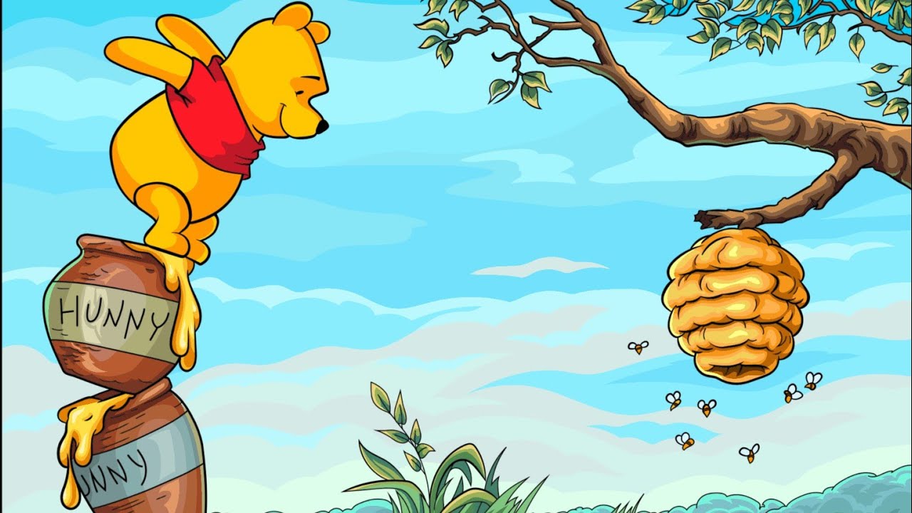 Happy Colour - Colour by Number. Disney Winnie The Pooh 🐻🍯 - Winnie ...