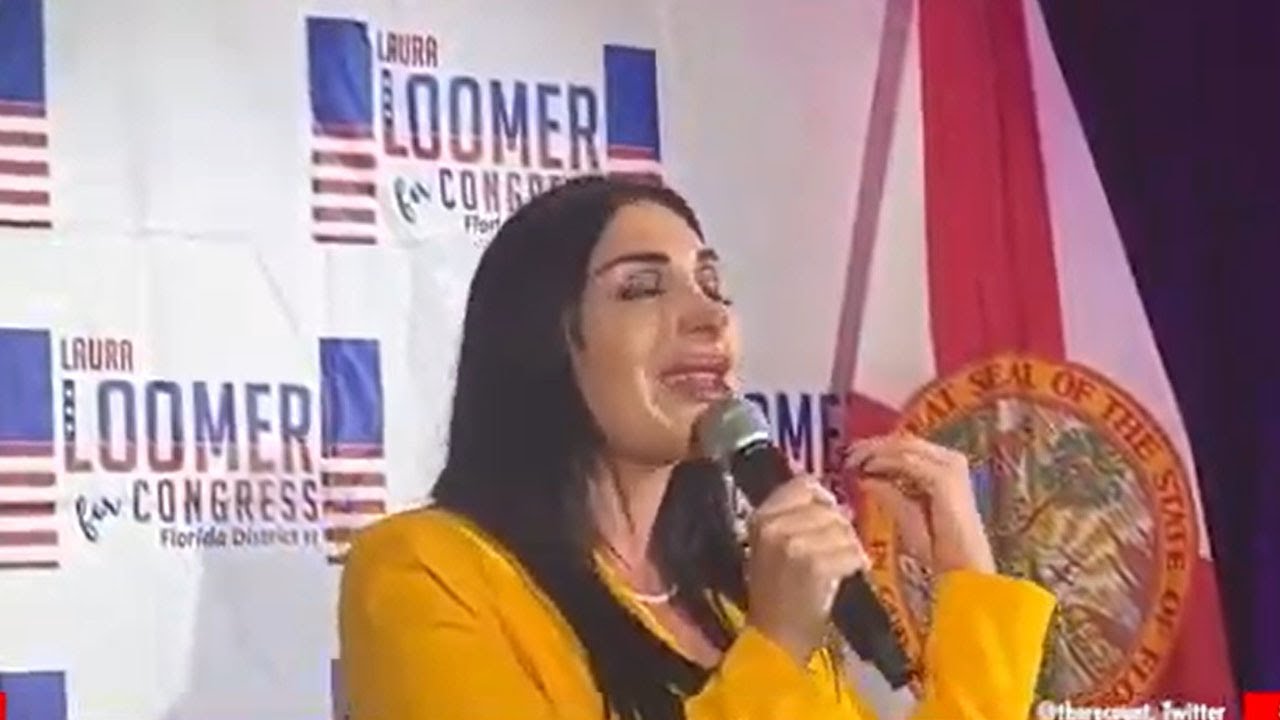 Mind-Blowing Concession Speech From MAGA Extremist Laura Loomer - YouTube