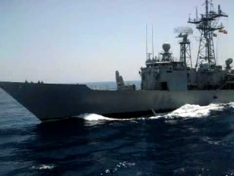 fragata F 83 NUMANCIA - YouTube