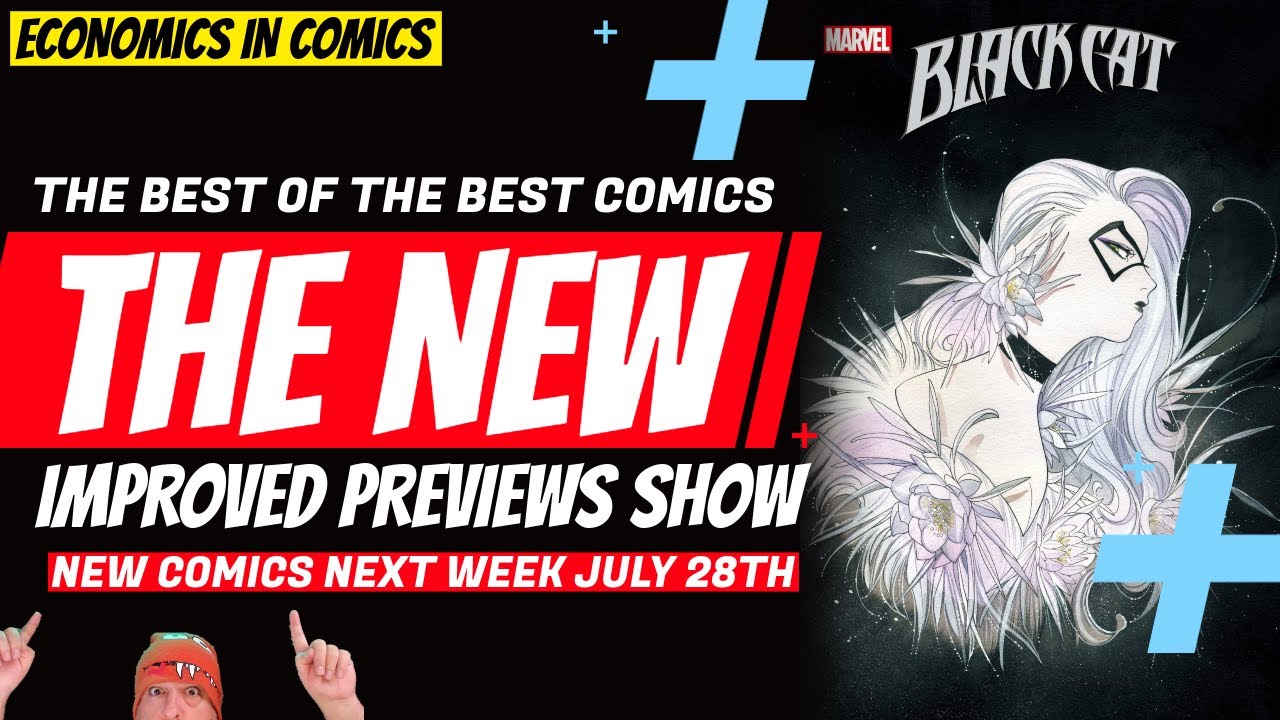 The Best New Comic Books Next Week Previewing July 28th Comics - YouTube