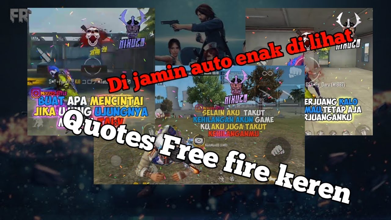 QUOTES FREE FIRE KEREN | FREE FIRE INDONESIA - YouTube