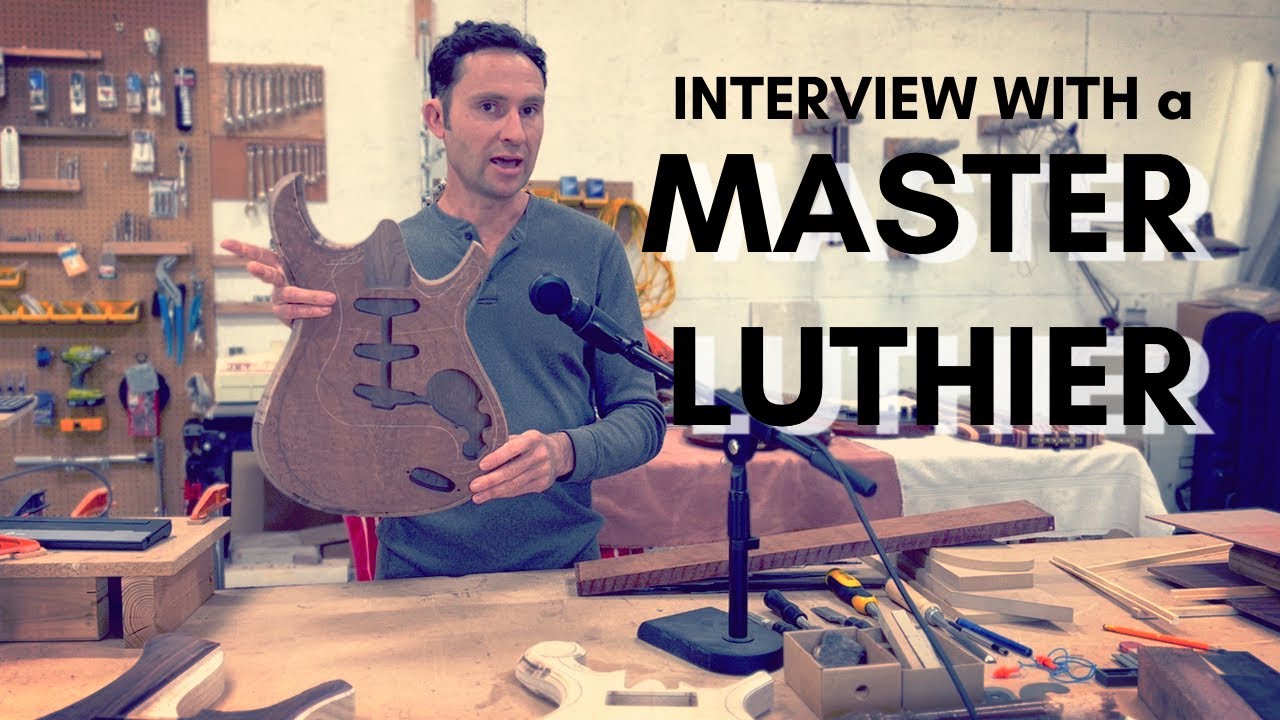 Unbelievable Custom Guitars | Interview and Shop Tour With Anthony ...