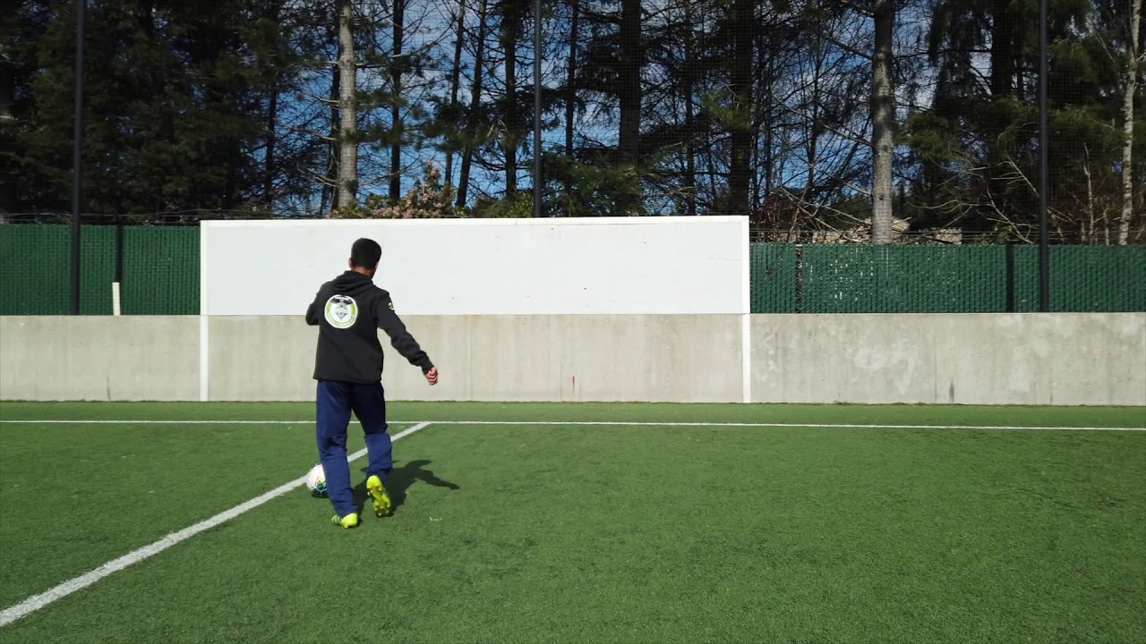 Passing & Receiving: Striking Wall Passing with a Partner - YouTube