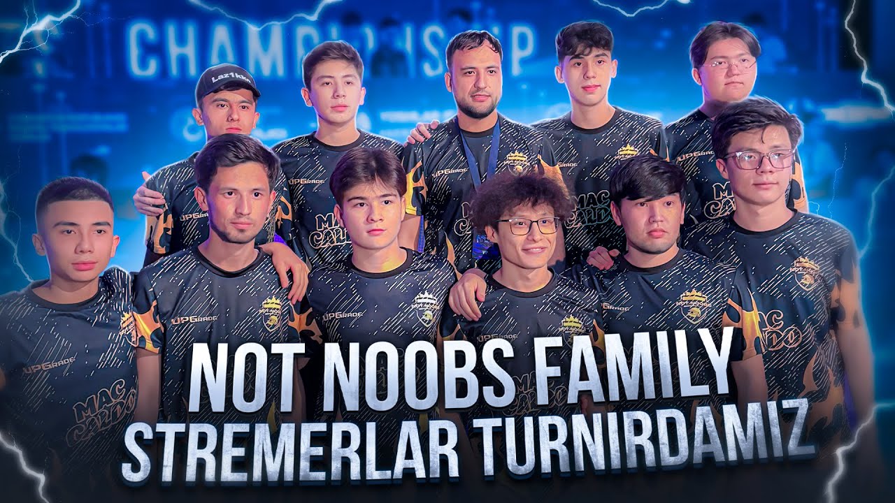 STRIMERLAR VA NOT NOOBS JAMOASI BILAN 😍 KOTTA TURNIRDAN VLOG 😱 - YouTube