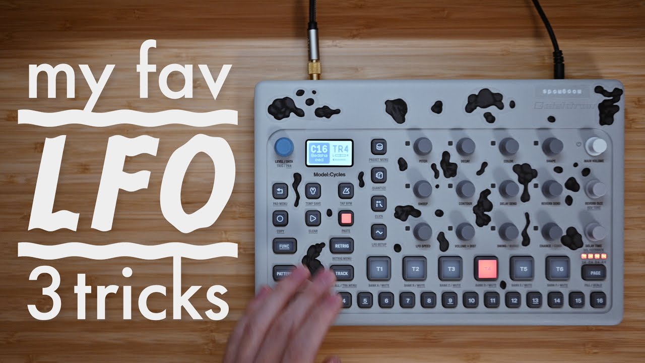 my favourite LFO tricks on Model:Cycles. - YouTube