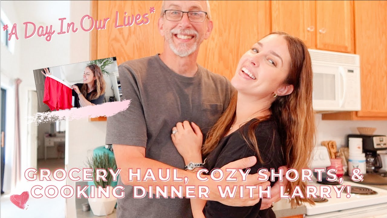 Grocery Haul, The Best Shorts, & Cooking Dinner w/Larry *He Burned it ...