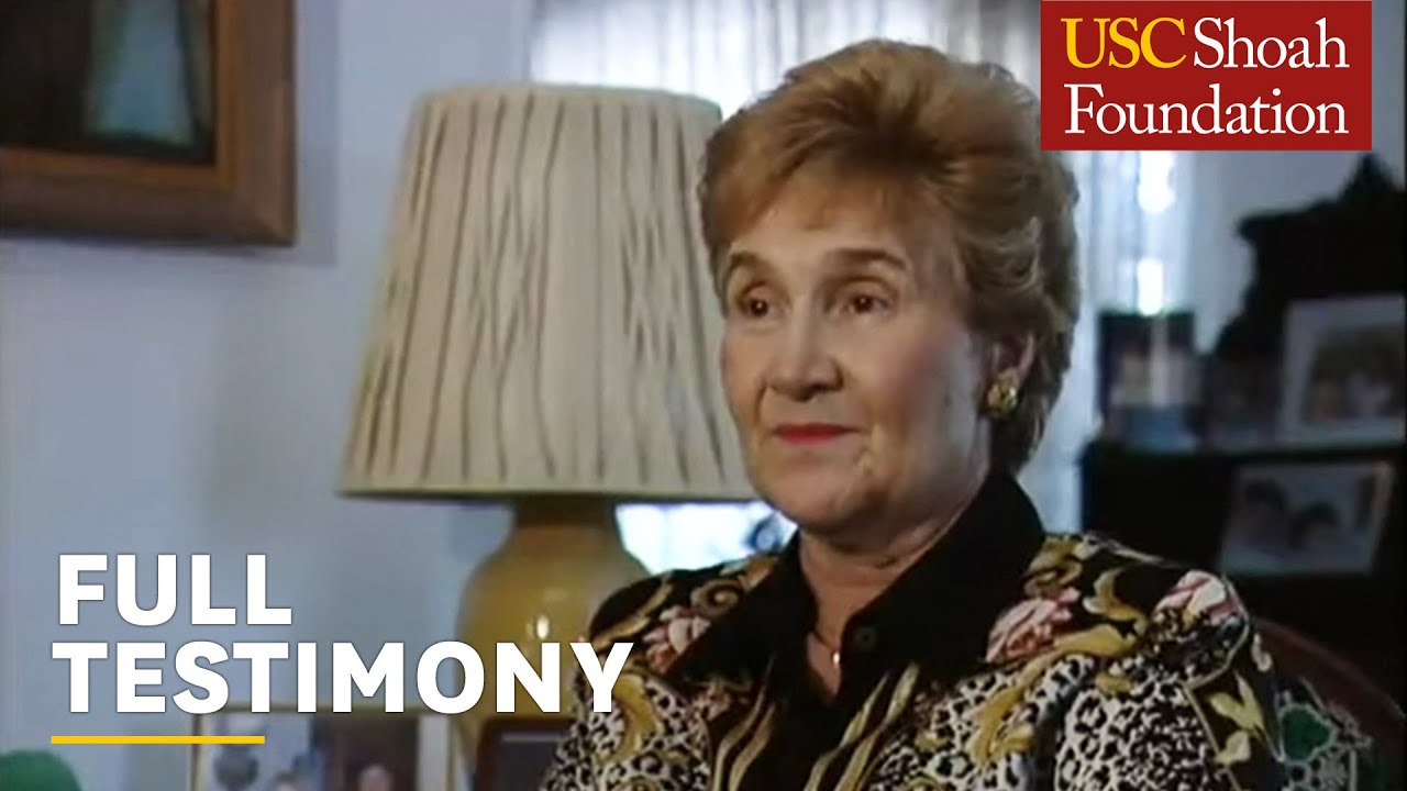 Surviving the Holocaust as a Child | Rena Quint | USC Shoah Foundation ...