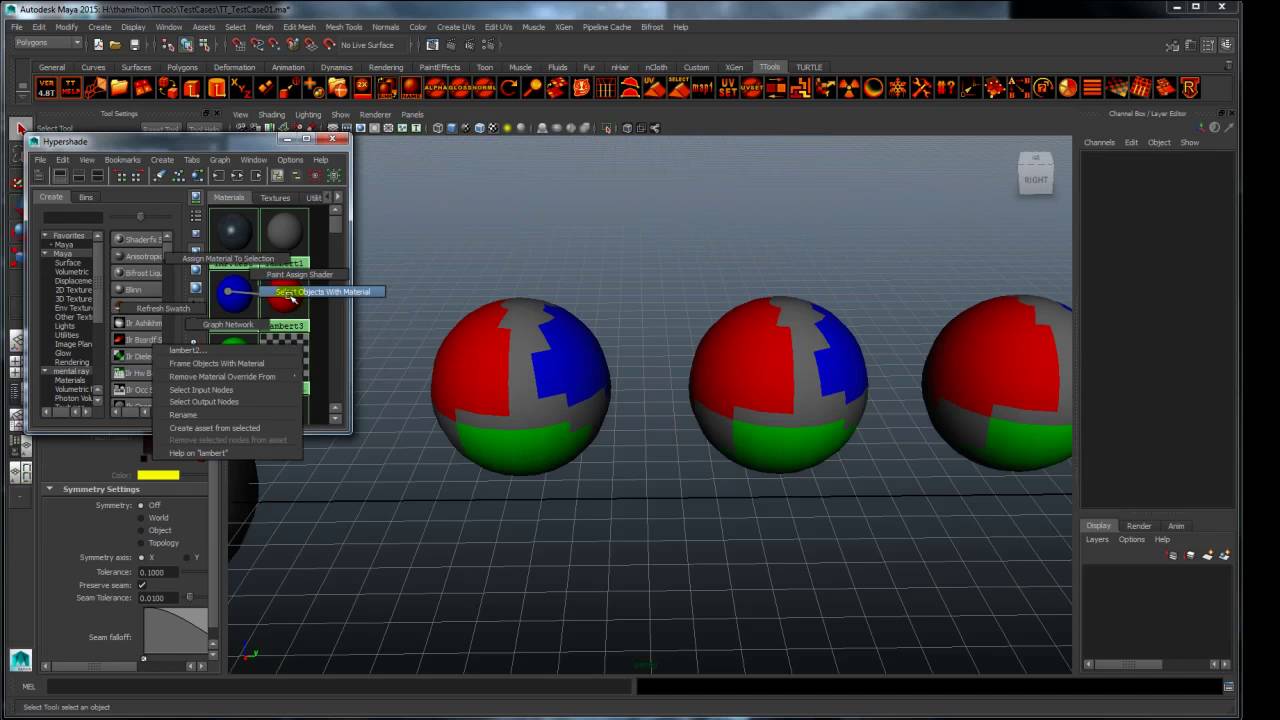 TTools - findMat & MatFaceFinder - YouTube