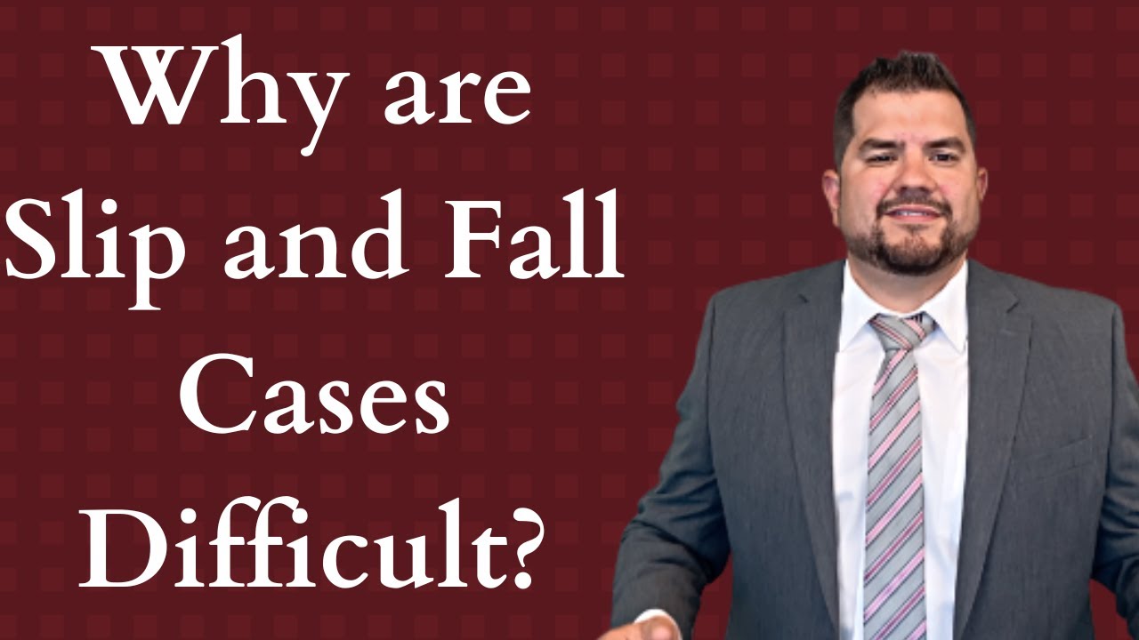 Why are Slip and Fall Cases Difficult? | Marc Lopez Law Firm | Indiana ...