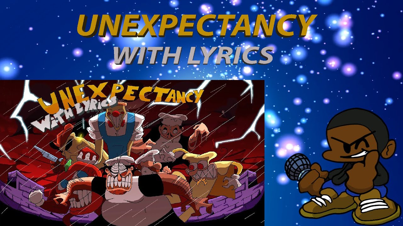 Unexpectancy WITH LYRICS Pizza Tower Cover Reaction - YouTube