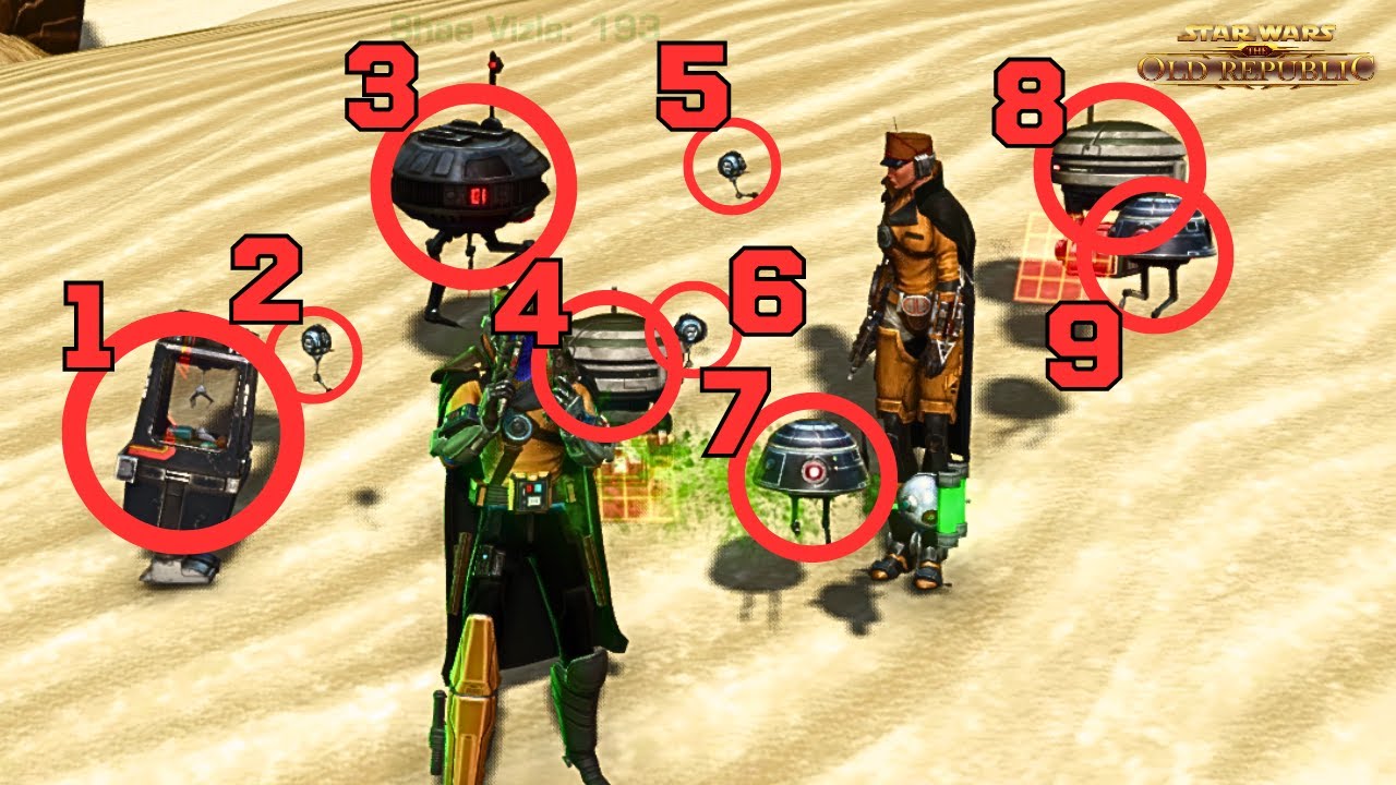 How to Have 10 DROIDS Out at Once in SWTOR - YouTube