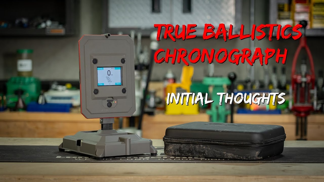True Ballistics Chronograph initial thoughts. - YouTube