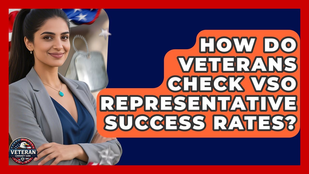 How Do Veterans Check VSO Representative Success Rates? - Veteran ...