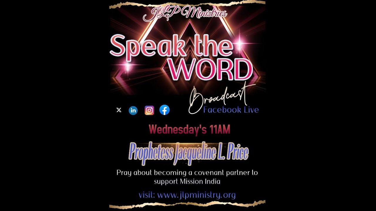 Speak The WORD Broadcast - YouTube