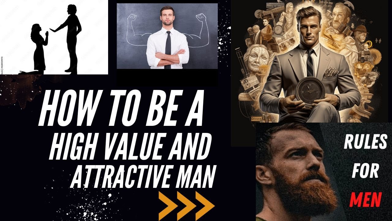 💯💪👑HOW TO BE A HIGH VALUE AND ATTRACTIVE MAN🔥💪👑#highvalueman#confident# ...