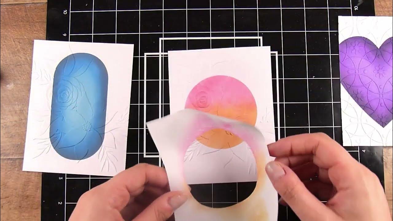 🎨You Can Use Dies OR Embossing Folders OR Stamps ORRRR... For THIS Technique!! (901) 😊 - YouTube