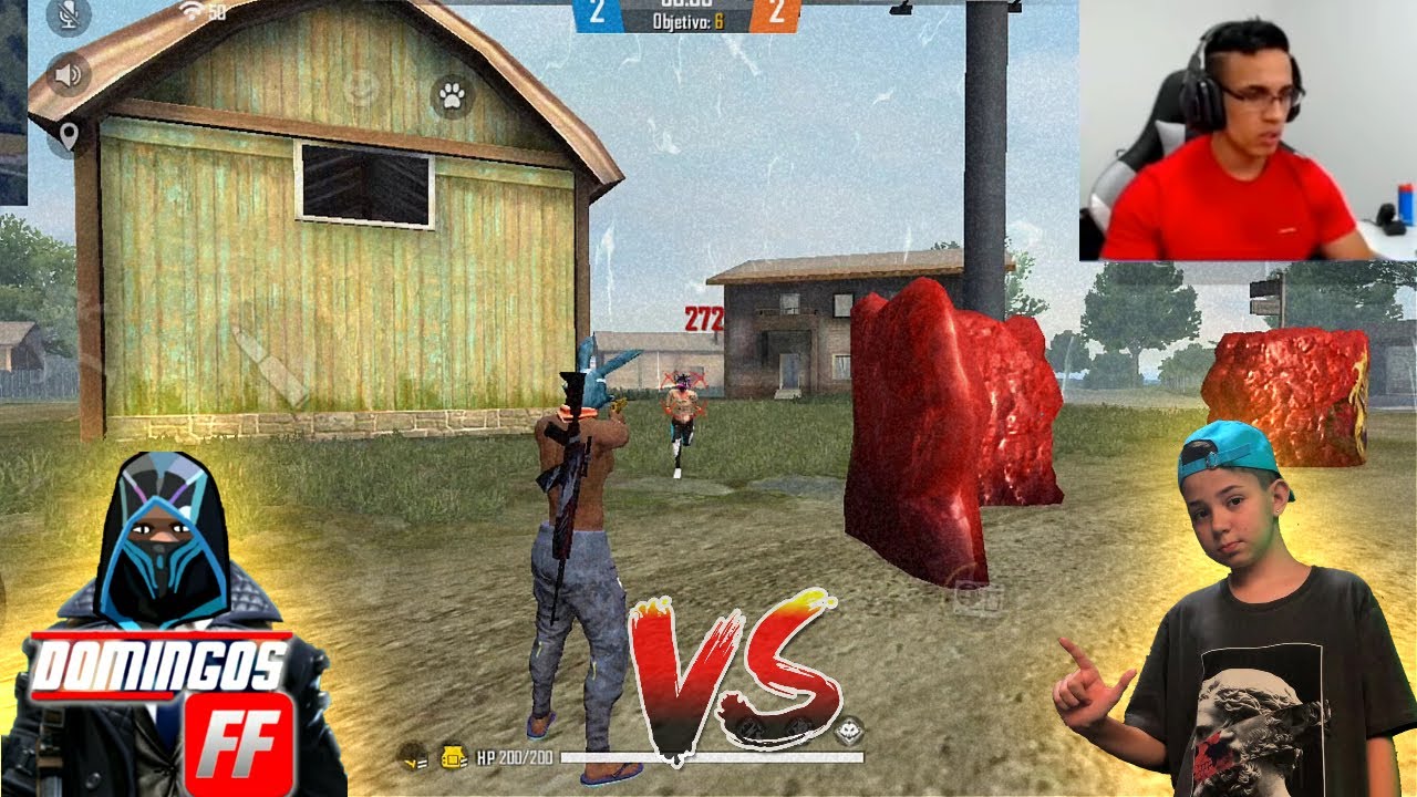 SKIN DO DOMINGOS FF TEM SUPER PODERES? X1 COM THURZIN - YouTube